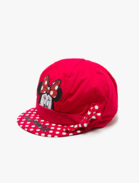 Koton Kız Çocuk Minnie Baskılı Şapka