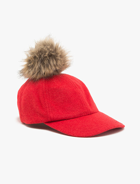 Koton Kız Çocuk Ponpon Detaylı Şapka