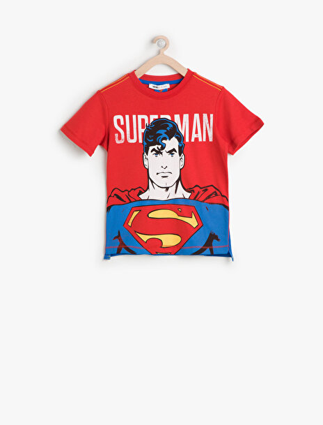 Koton Erkek Çocuk Superman Baskılı T-Shirt