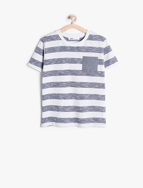 Koton Erkek Çocuk Çizgili T-Shirt
