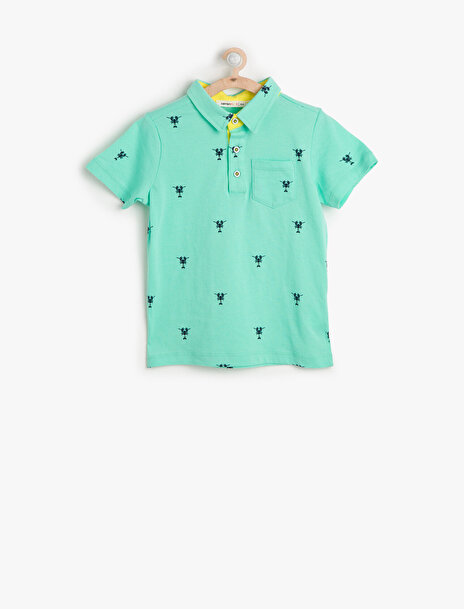 Koton Erkek Çocuk Desenli T-Shirt