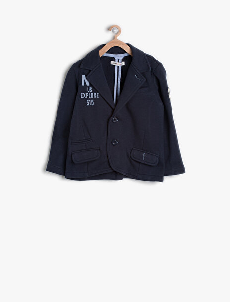 Koton Erkek Çocuk Baskılı Ceket