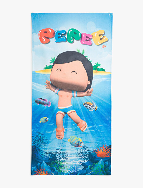 Koton Erkek Çocuk Pepee Desenli Havlu Koton Erkek Çocuk Pepee Desenli Havlu