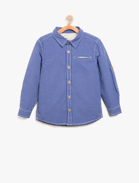 Koton Erkek Çocuk Kareli Gömlek