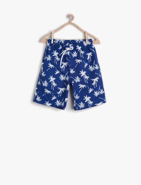 Koton Erkek Çocuk Beli Bağlamalı Deniz Şortu