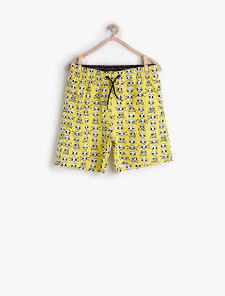 Koton Erkek Çocuk Beli Bağlamalı Deniz Şortu