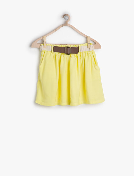 Koton Kız Çocuk Rahat Kesim Şort