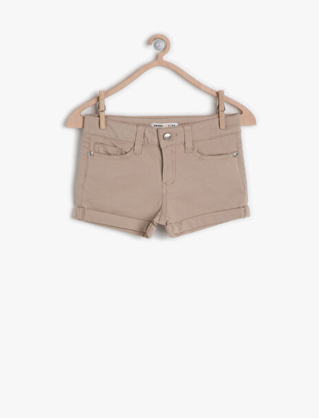 Koton Kız Çocuk Rahat Kesim Şort