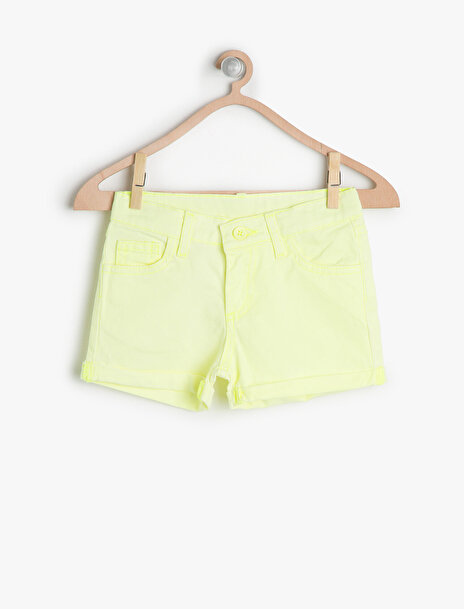 Koton Kız Çocuk Rahat Kesim Şort