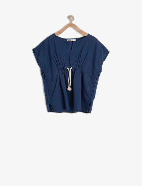 Koton Kız Çocuk Desenli Bluz