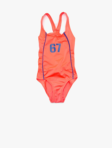 Koton Kız Çocuk Baskılı Mayo