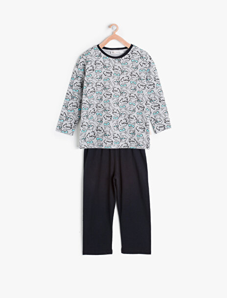 Koton Erkek Çocuk Baskılı Pijama