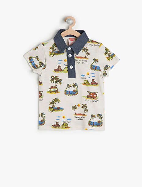 Koton Erkek Çocuk Polo Yaka T-Shirt
