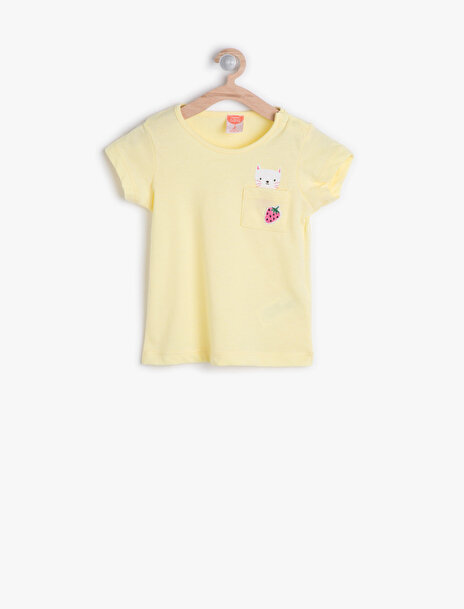 Koton Kız Çocuk Baskılı T-Shirt