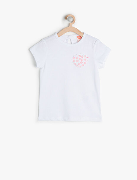 Koton Kız Çocuk Baskılı T-Shirt