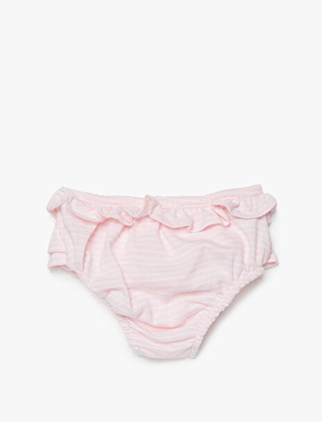 Koton Kız Çocuk Çizgili Şort