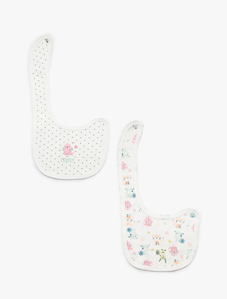 Koton Kız Çocuk Desenli Önluk