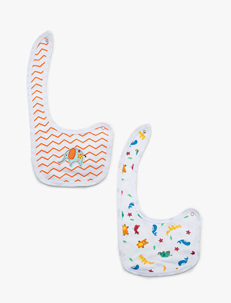 Koton Kız Çocuk 2'li Desenli Önlük