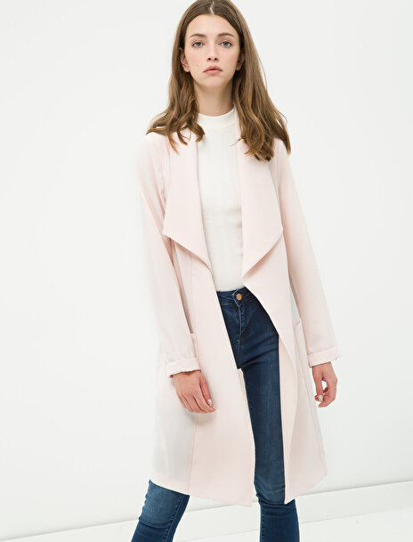 Koton Kadın Beli Bağlamalı Pardösü