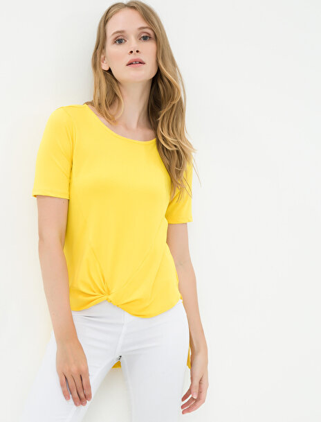 Koton Kadın Klasik Kesim T-shirt