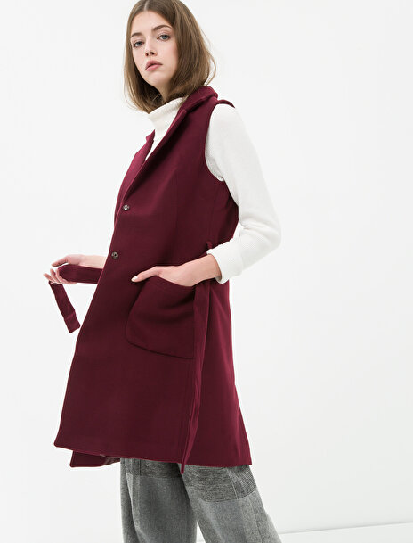 Koton Kadın Beli Bağlamalı Yelek