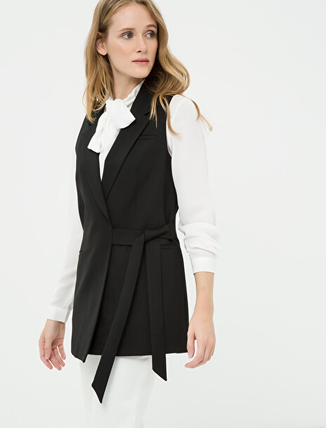 Koton Kadın Beli Bağlamalı Yelek