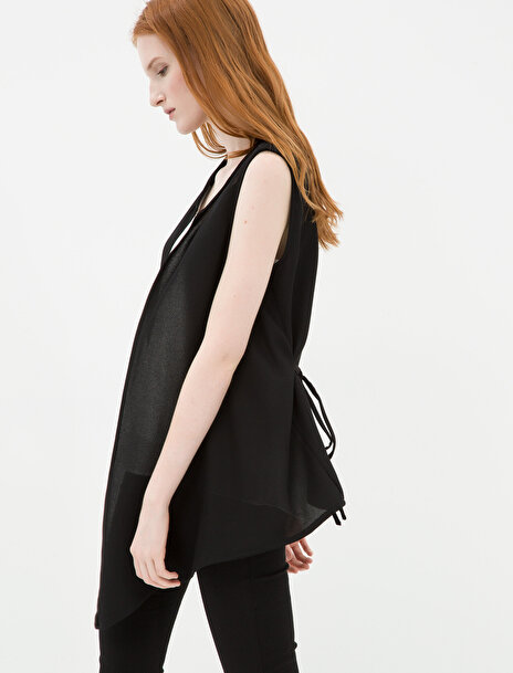 Koton Kadın Beli Bağlamalı Yelek