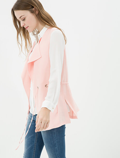 Koton Kadın Beli Bağlamalı Yelek