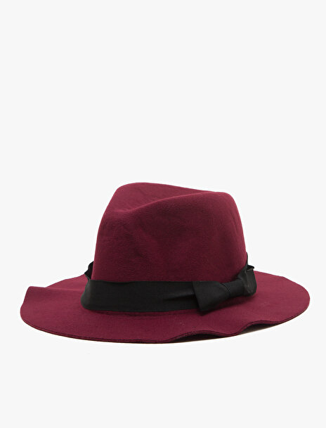 Koton Kadın Fiyonk Detaylı Şapka