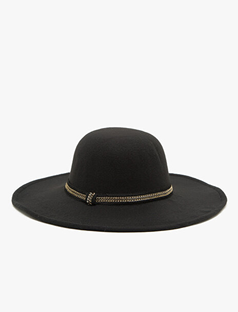 Koton Kadın Zincir Detaylı Şapka