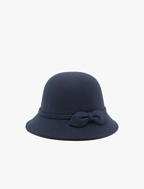 Koton Kadın Fiyonk Detaylı Şapka