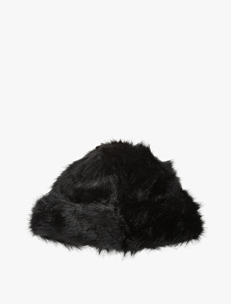 Koton Kadın Suni Kürk Detaylı Şapka