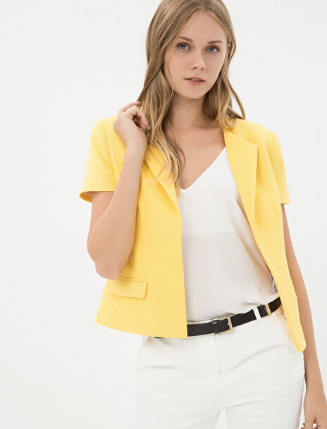 Koton Kadın Kısa Kollu Ceket