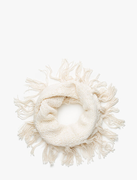 Koton Kadın Püskül Detaylı Boyunluk