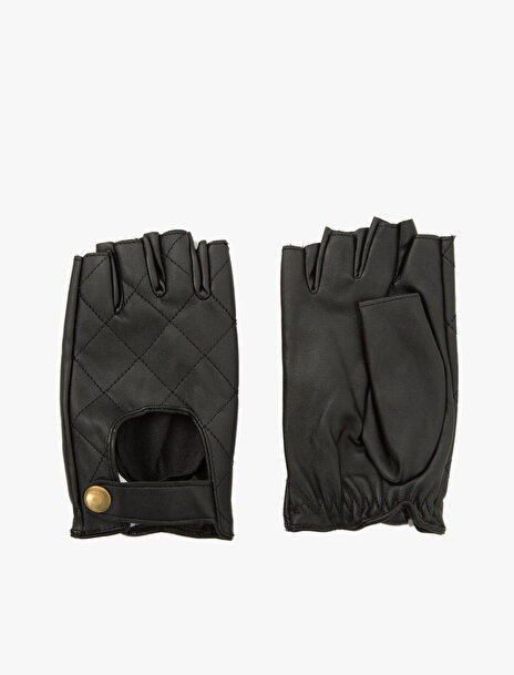 Koton Kadın Deri Görünümlü Eldiven