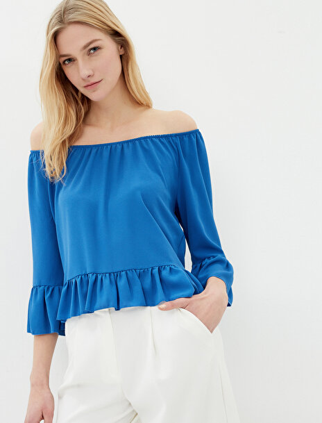 Koton Kadın Omzu Açık Bluz