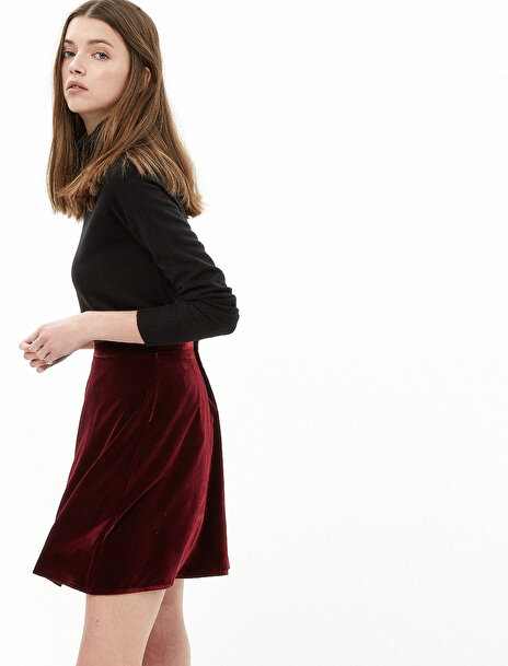 Koton Kadın Kadife Etek