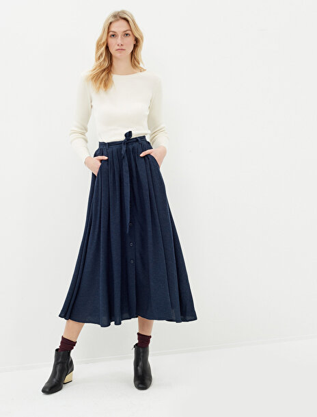 Koton Kadın Beli Bağlamalı Etek