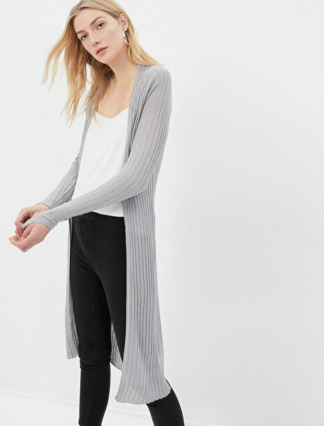 Koton Kadın Uzun Triko Hırka