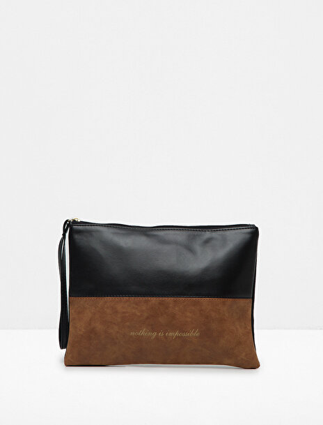 Koton Kadın Renk Bloklu Çanta