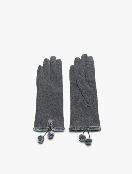 Koton Kadın Ponpon Detailed Eldiven