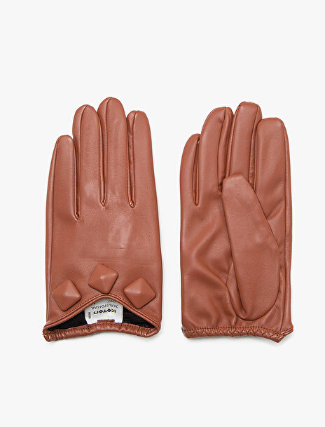 Koton Kadın Deri Görünümlü Eldiven