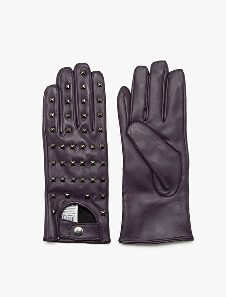 Koton Kadın Zımba Detaylı Eldiven
