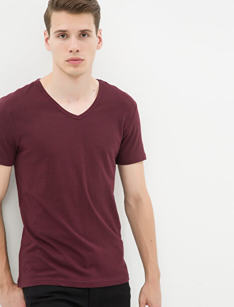 Koton Erkek V Neck T-Shirt