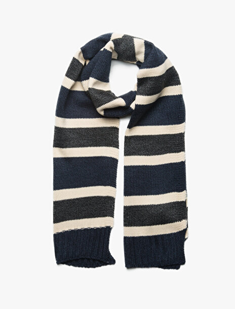 Koton Erkek Desenli Atkı