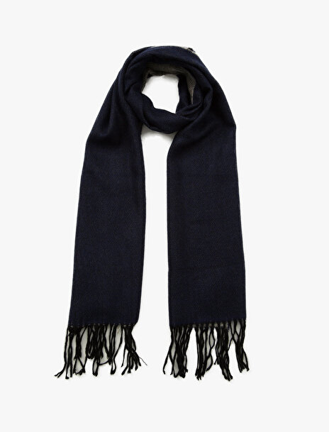 Koton Erkek Püskül Detaylı Atkı