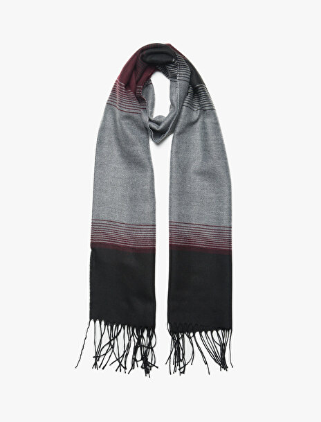 Koton Erkek Desenli Atkı