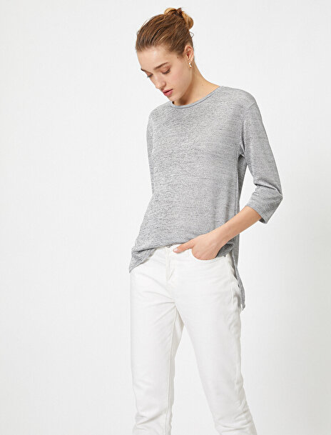 Koton Kadın Yarım Kollu Tişört