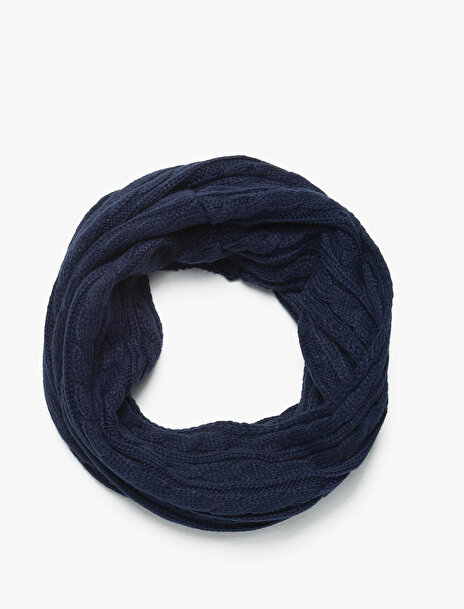 Koton Erkek Çocuk Örgülü Atkı