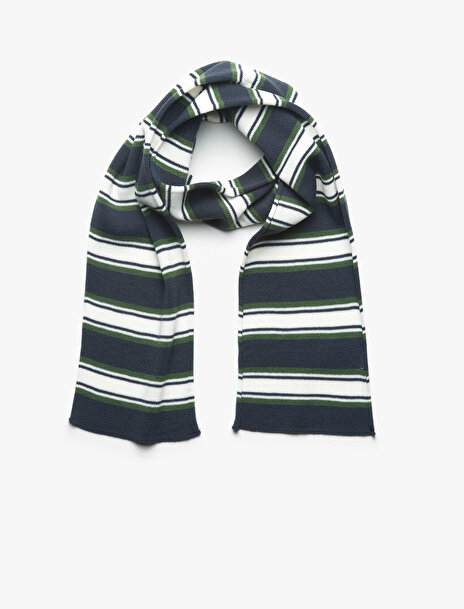 Koton Erkek Çocuk Çizgili Atkı